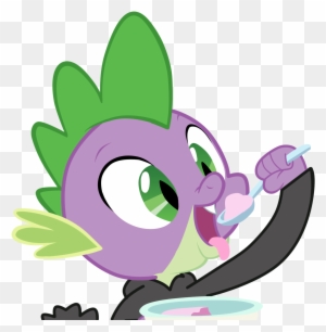 Spike *eating Ice Cream* By Boem777 - My Little Pony Spike Eating ...