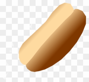 Empty Hot Dog Bun Clipart