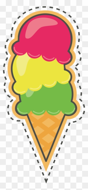 Ice Cream Glasses Sticker By Justfab - Graphic Design - Free ...