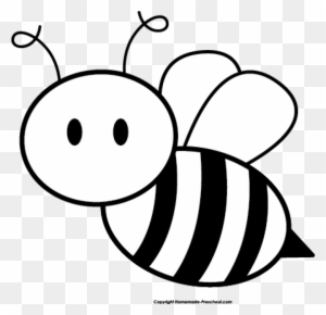 Bee Clipart Black And White, Transparent PNG Clipart Images Free ...