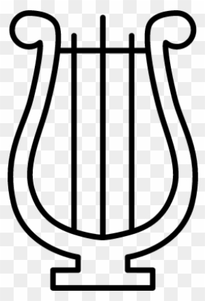 Old Harp Vector - Old Harp - Free Transparent PNG Clipart Images Download