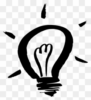 Lightbulb Light Bulb Clip Art Free Vector For Free - Light Bulb Black ...