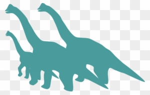 Brontosaurus Family Of 3 Clip Art - Dinosaur Clip Art - Free ...