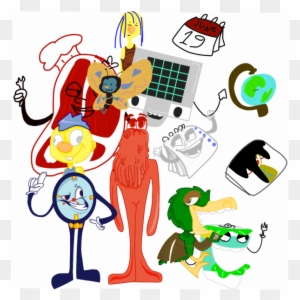Finished Dhmis Drawing By Gamerpro2003 - Cartoon - Free Transparent PNG ...