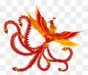 China Phoenix Fenghuang Chinese Dragon Symbol - Chinese Phoenix Bird ...