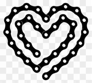 Bike Chain Heart - Free Transparent PNG Clipart Images Download