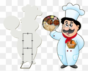 Cut Out Display - Cartoon Chef - Free Transparent PNG Clipart Images ...