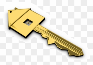 Gold House Key Png - Free Transparent PNG Clipart Images Download