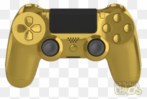 Gold Ps4 Controller - Golden Ps4 Controller - Free Transparent PNG ...