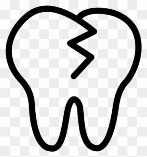 Shape Human Tooth Line Clip Art - Dentist - Free Transparent PNG ...