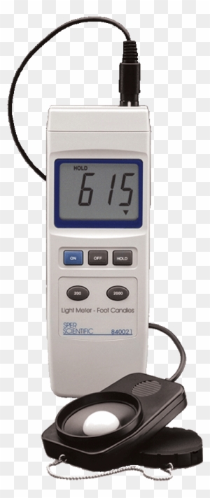 Visible Light Meters - Sper Scientific Light Meter - Free Transparent ...