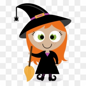 Witch Hat Halloween Pumpkin - Cute Halloween Witch Clipart - Free ...
