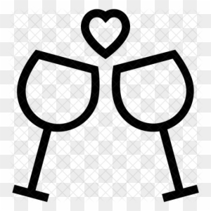 Cheers Icon - Wedding Toast Clipart Free - Free Transparent PNG Clipart ...