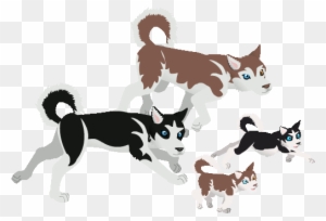 Cartoon - Transparent Husky Gif - Free Transparent PNG Clipart Images ...