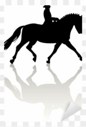 Dressage, Stick Figure Of A Horse - Dressage Horse Clip Art - Free ...