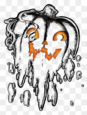 Melting Pumpkin By Sirrah00 On Deviantart - Illustration - Free ...