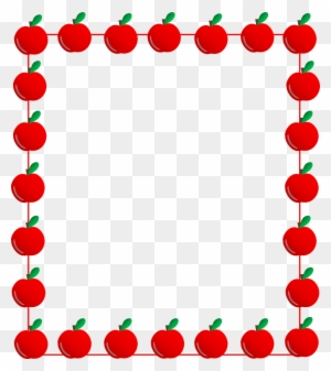 Apple Border Clip Art