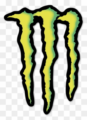 Monster Energy Drink Original M Claw Logo Decal Sticker - Monster ...