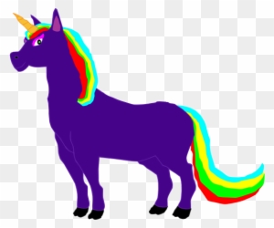 My Third 2d Unicorn Drawing - Mane - Free Transparent PNG Clipart ...