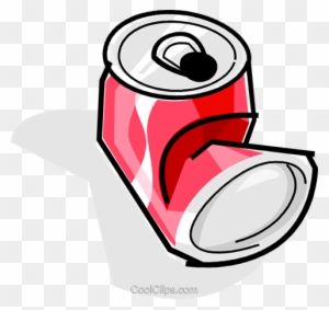 Crushed Can Clip Art