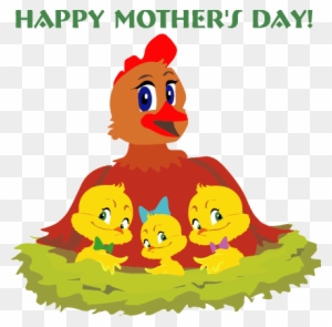Deluxe Hen Clipart Images Mother Hen With Chicks Clipart - Mother Hen ...
