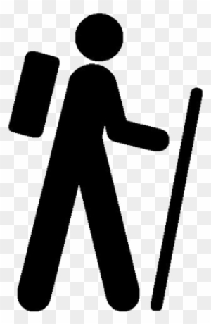 Hiker Free Icon - Hiking - Free Transparent PNG Clipart Images Download