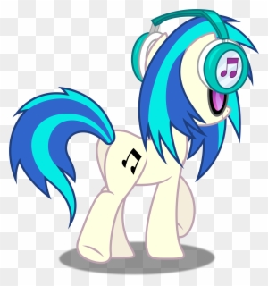 Vector - Mlp Vinyl Scratch - Free Transparent PNG Clipart Images Download