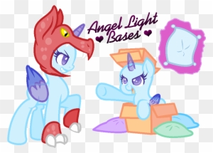 My Little Pony Deviantart Youtube - Angel Light Bases Mlp - Free ...