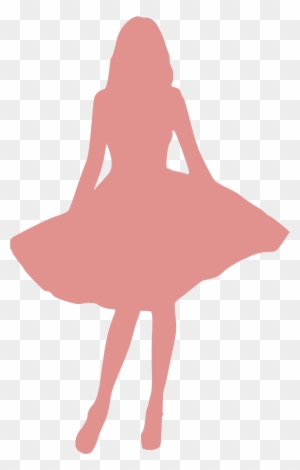 Femme 70 - Pink Dancing Silhouette Transparent - Free Transparent PNG ...