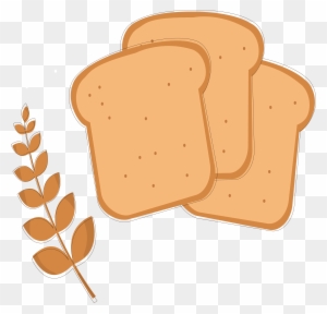 Toast Clipart Slice Bread - Bread Slice Clip Art - Free Transparent PNG ...