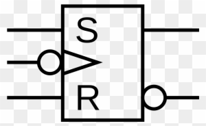 Negative Edge Trigger Symbol - Free Transparent PNG Clipart Images Download