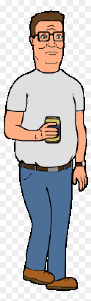 Hank Hill King Of The Hill Man Standing Male Clip Art - Hill King Of ...