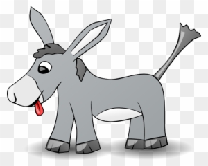 Mule Clipart Animated - Donkey Clipart - Free Transparent PNG Clipart ...