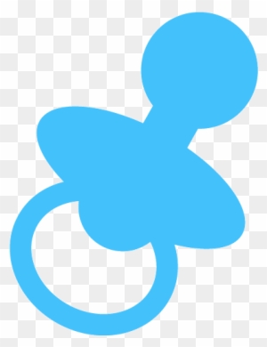 Dark Blue Pacifier Clip Art - Free Transparent PNG Clipart Images Download