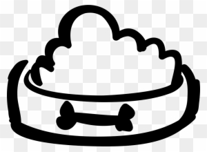 Pet Food Plate Hand Drawn Outline Comments - Food - Free Transparent ...