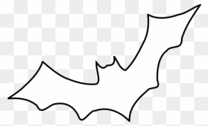 Bat Outline - Free Transparent PNG Clipart Images Download