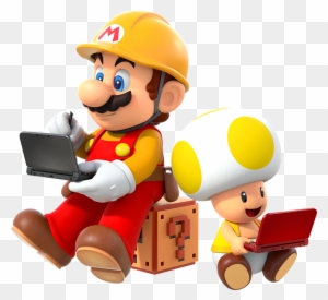 Super Mario Maker - Super Mario Maker Logo Png - Free Transparent PNG ...