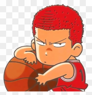 Sakuragi Hanamichi - Sakuragi Slam Dunk - Full Size PNG Clipart Images ...
