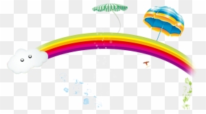 Rainbow Bridge Clipart - Rainbow Png - Free Transparent PNG Clipart ...