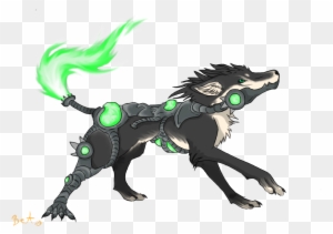 Drawn Werewolf Mechanical - Robot Wolf Drawing - Free Transparent PNG ...
