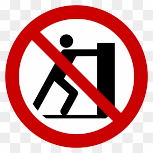 Iso 7010 P019 - No Walking Sign - Free Transparent PNG Clipart Images ...