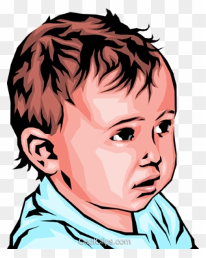 Baby Boy Royalty Free Vector Clip Art Illustration - Baby Clipart ...