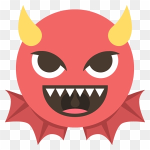 Imp Emoji Emoticon Vector Icon - Demon Emoji - Free Transparent PNG ...