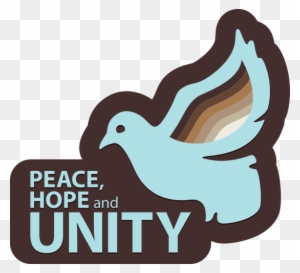 Unity Doves Blue On Brown - Symbol - Free Transparent PNG Clipart ...