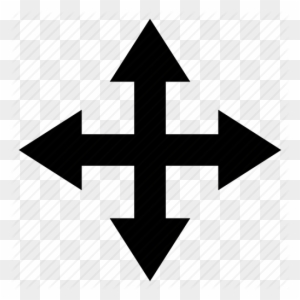 Four Grouped Arrows Button To Move Svg Png Icon Free - Move Icon Svg ...