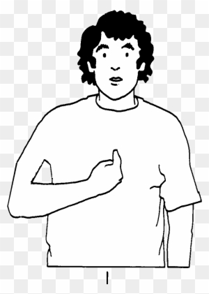 Forefinger And Thumb Vector - Pointing Finger Silhouette Png - Free ...