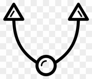 Two Gross Arrows Circle Rotating Clockwise Comments - Two Arrows In A ...