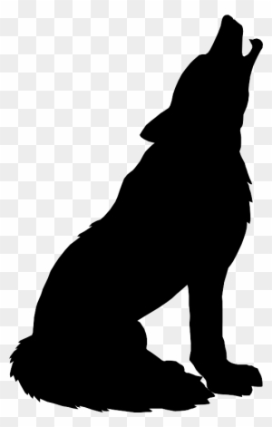 Download Wolf Howling Clipart - Silhouette Of A Wolf - Free Transparent ...