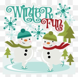 Winter Fun December Clip Art - Small Clipart Transparent Winter Snowman ...