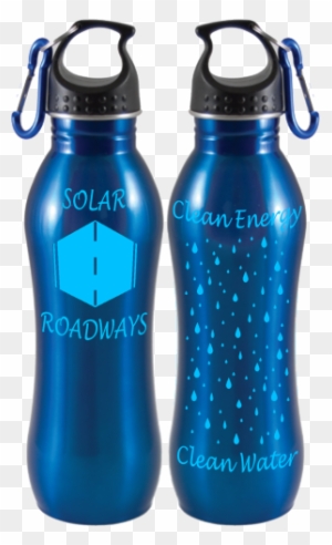 Blue Water Bottle Bumper Sticker Set - Water Bottle Campaigns Ideas ...